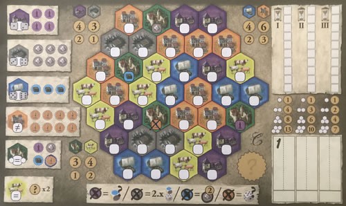 The Castles of Burgundy: The Dice Game